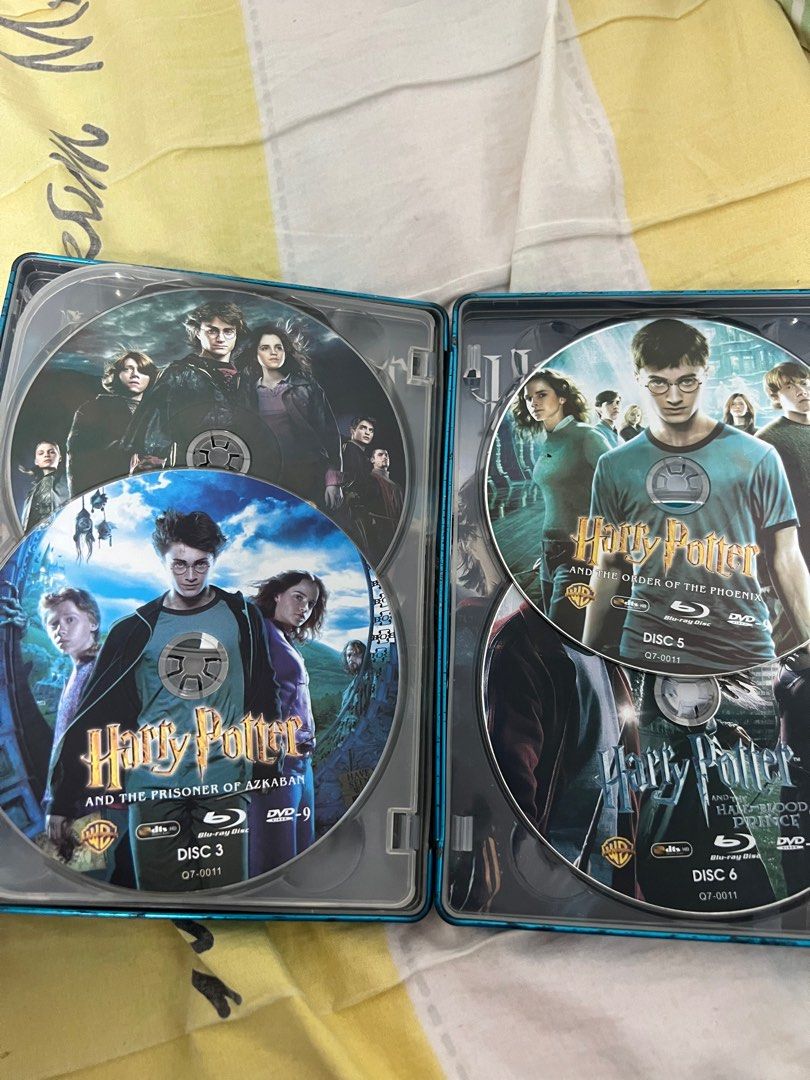 Harry Potter Blu Ray Set Hobbies Toys Music Media CDs DVDs On Carousell