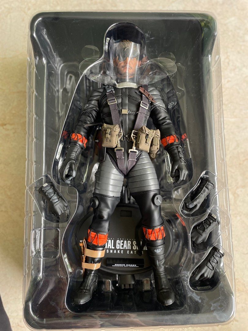 Naked Snake Metal Gear Solid Hot Toys Vgm Hobbies Toys Toys Games On Carousell