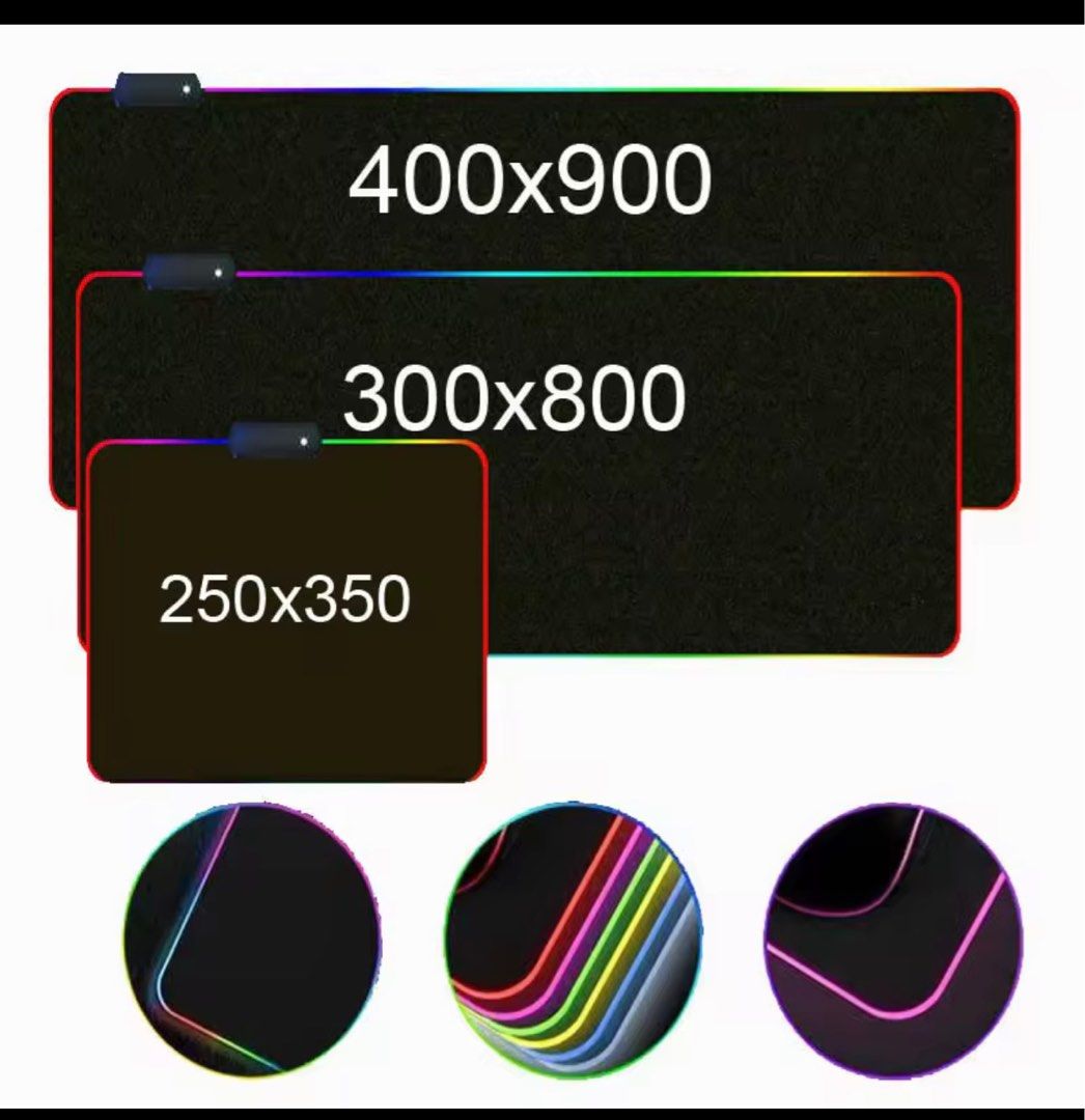 Custom Make Your Mouse Pads Now With Built In Rgb Lighting To Make