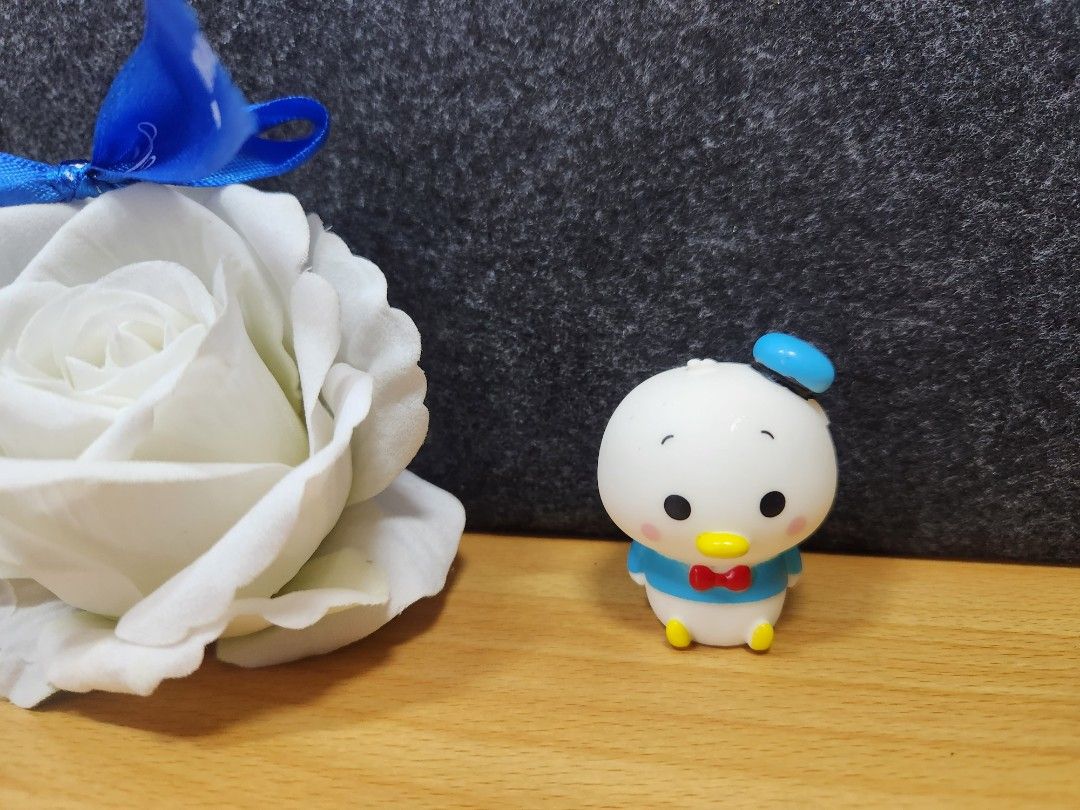 迪士尼Q版唐老鴨 PVC發聲玩具不單獨出貨本賣場滿20元才出貨 哩哩扣扣 其他在旋轉拍賣