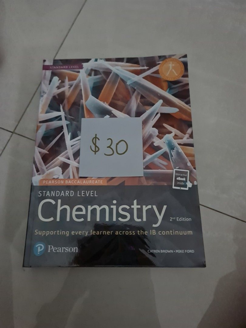 IB Chemistry Study Revision Guide Hobbies Toys Books Magazines