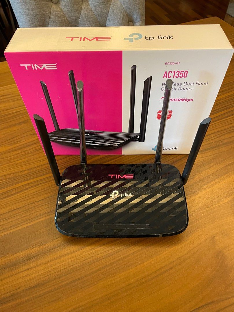 TP Link AC1350 Router EC230 G1 Complete Set Computers Tech Parts