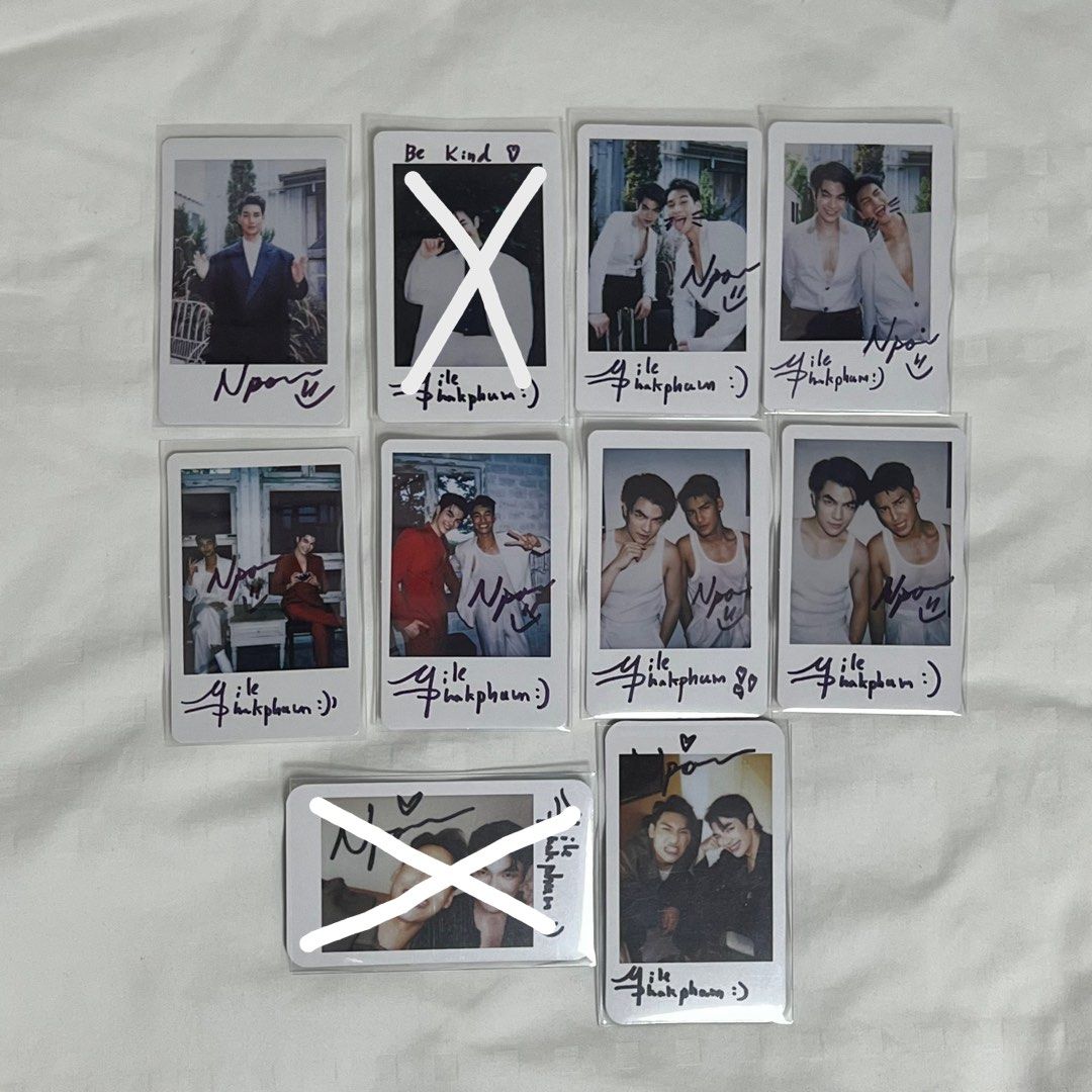 Wts Kinnporsche Cast Polaroids Mile Apo Bible Build Barcode Jeff