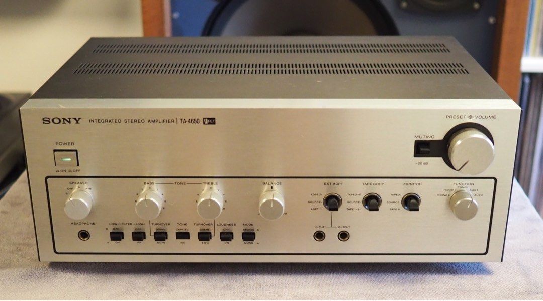 SONY TA 4650 V FET 音響器材 Soundbar揚聲器藍牙喇叭耳擴 Carousell