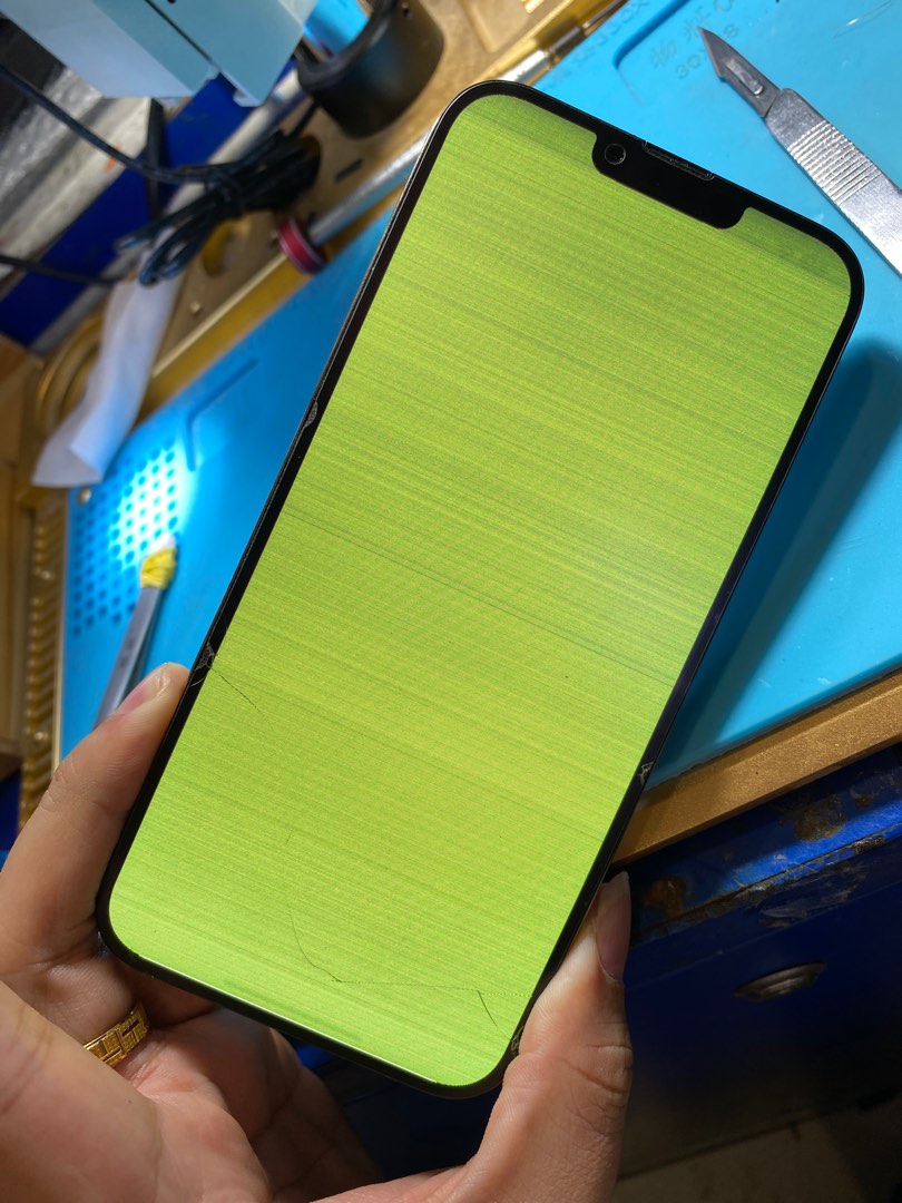 Repair 13pro ProMax White Screen Green Screen Mobile Phones Gadgets