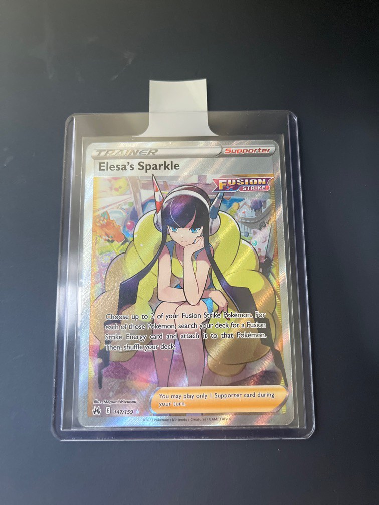 Pokemon Full Art Trainer Card Hobbies Toys Toys Games On Carousell