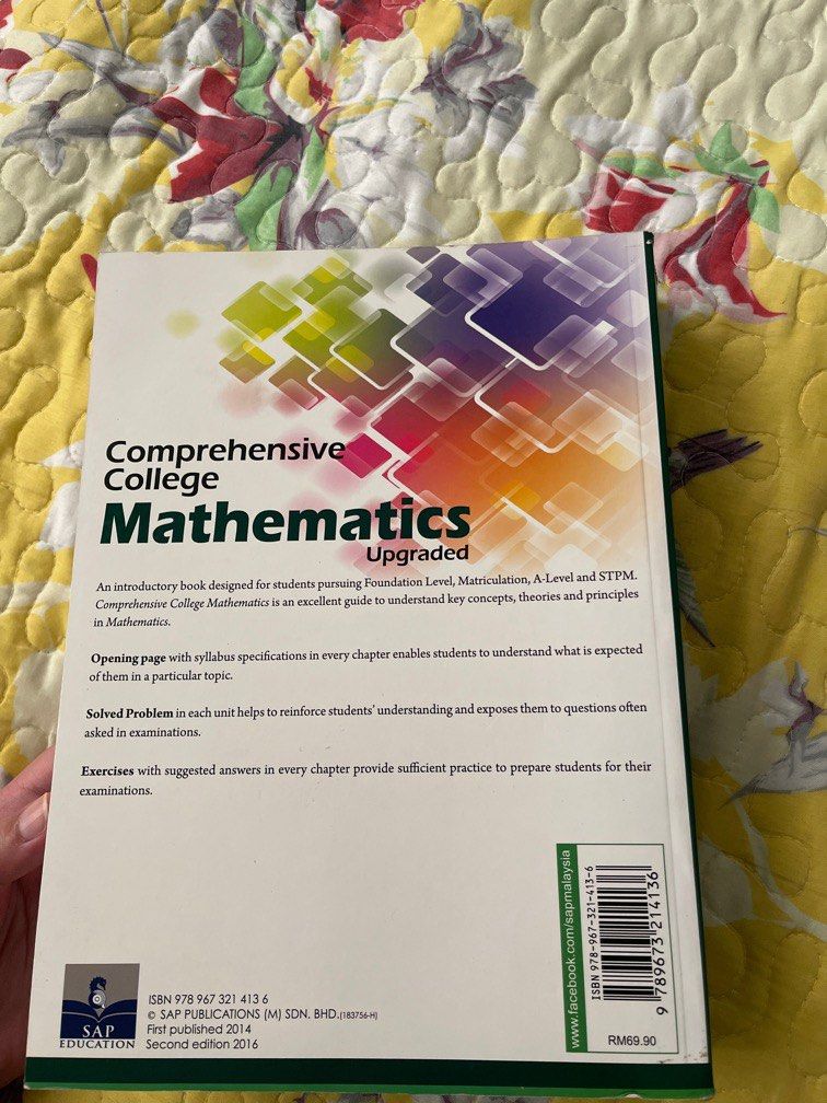 Buku Mathematics Tutorial Used By Lecturers UITM Dengkil Hobbies