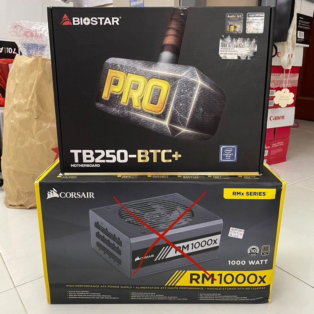BIOSTAR Motherboard With FREE CPU RAM Computers Tech Parts