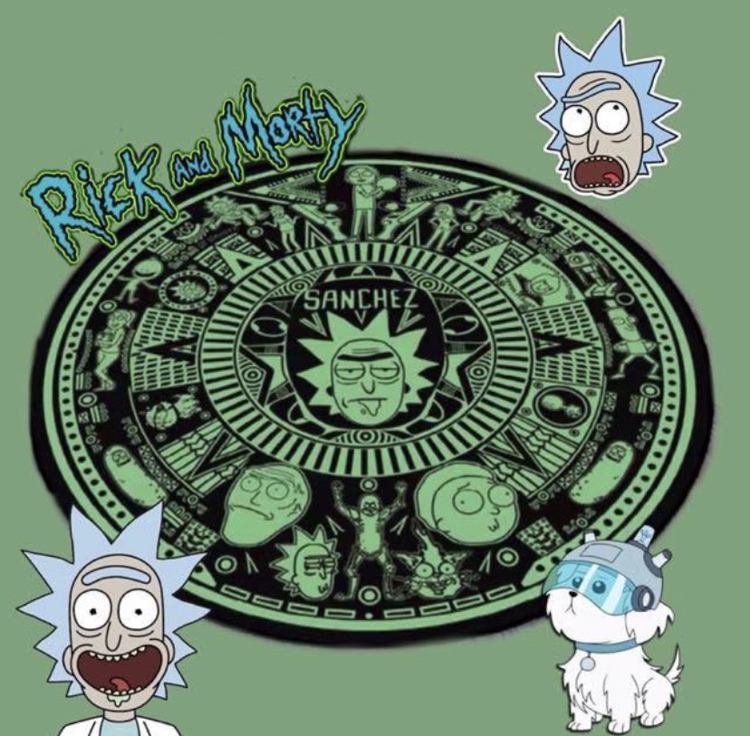 全新美式卡通Rick Morty 瑞克和莫蒂100 100地毯 家具及居家用品 居家裝飾 地毯在旋轉拍賣