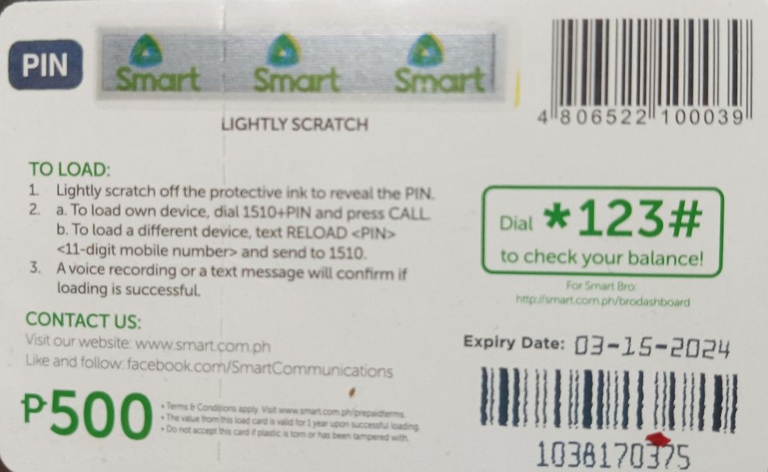Smart Prepaid Load Cards Mobile Phones Gadgets Mobile Gadget