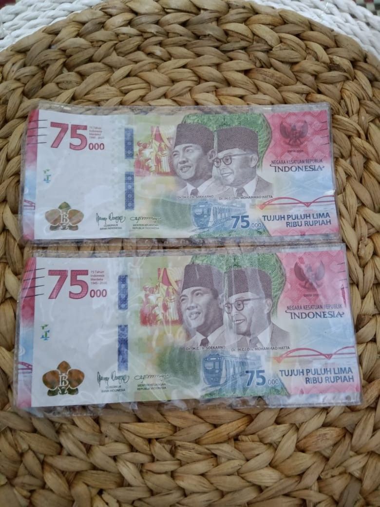 Uang Kertas Ribu Edisi Th HUT RI On Carousell