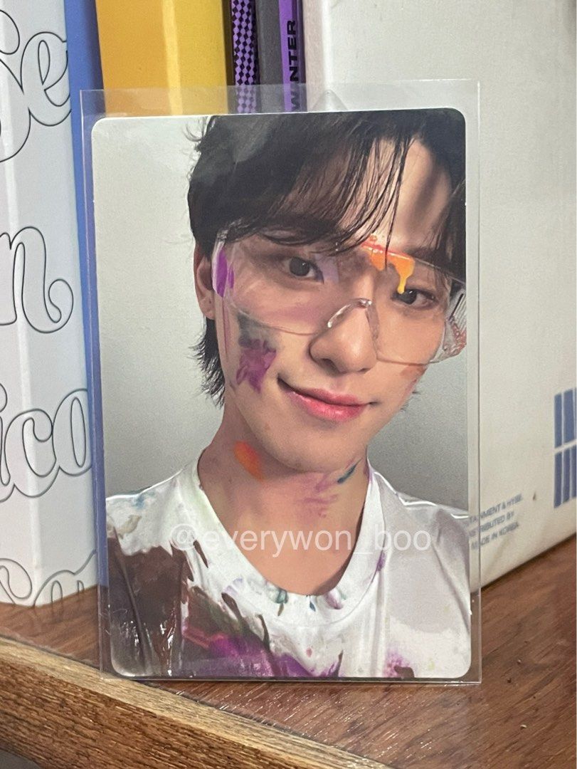 SEVENTEEN DINO FACE THE SUN CARAT VER PHOTOCARD Hobbies Toys