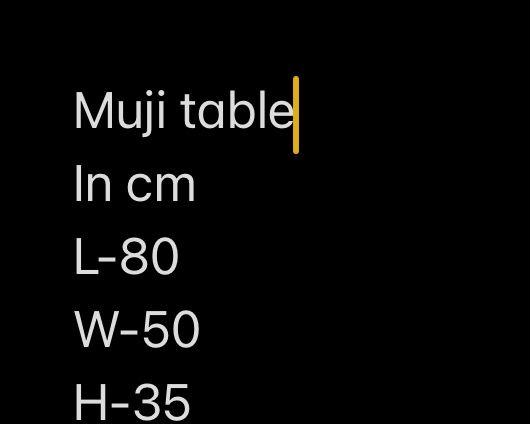 MUJI Pine Folding Table On Carousell