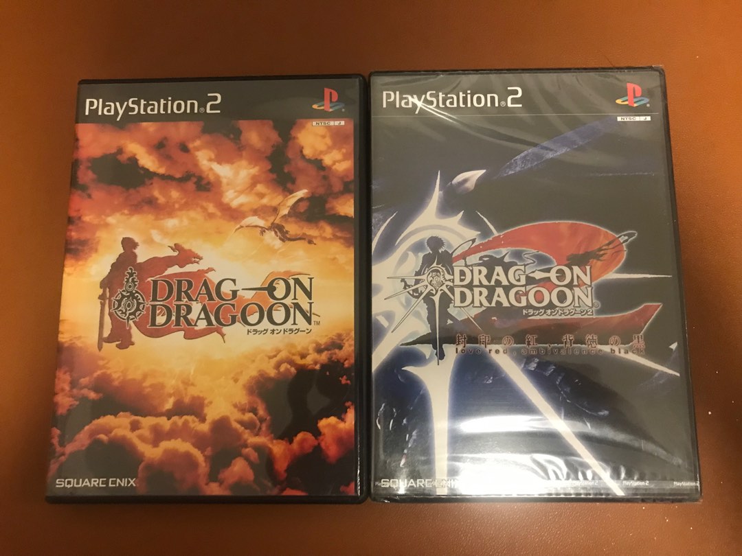 日版 PS2 Drag On Dragoon 誓血龍騎士系列 電子遊戲 電子遊戲 PlayStation Carousell