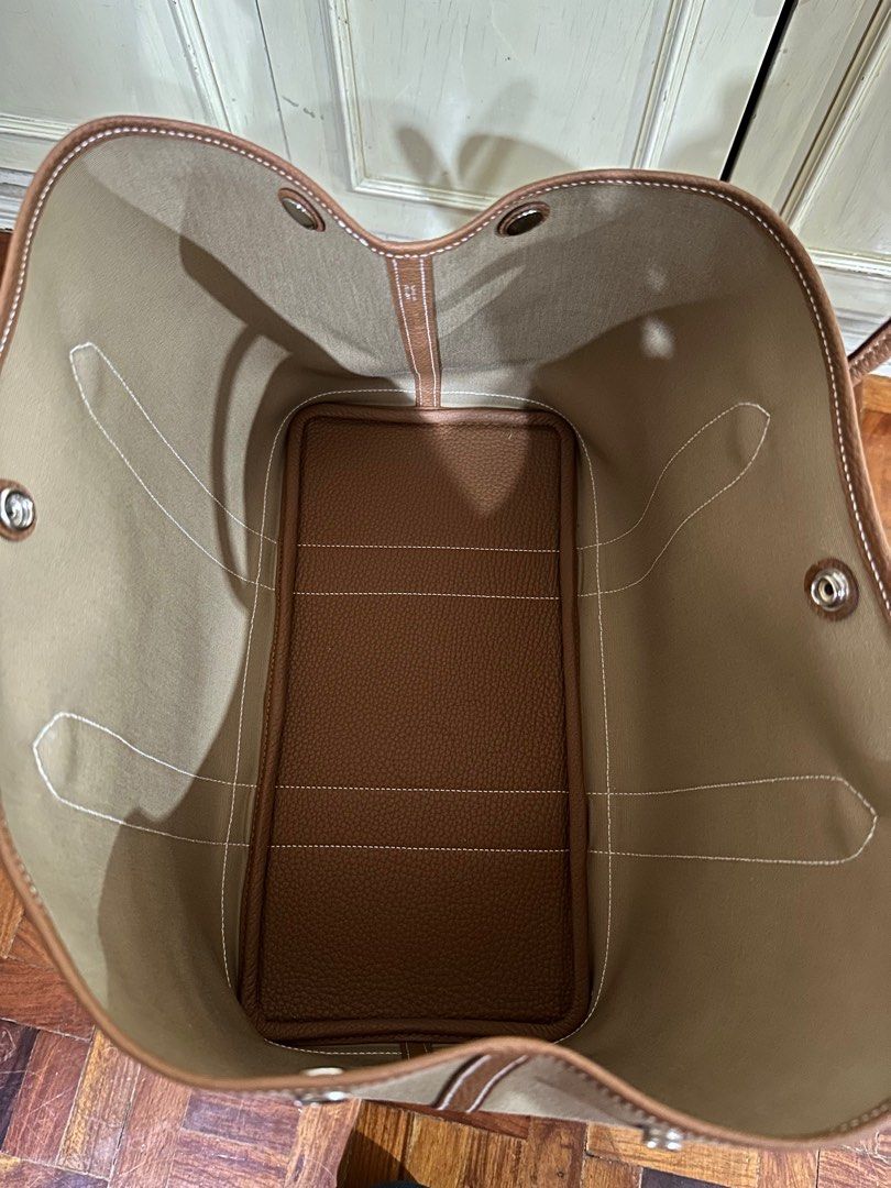 Hermes Gpt Canvas In Trench Gold Luxury Bags Wallets On Carousell