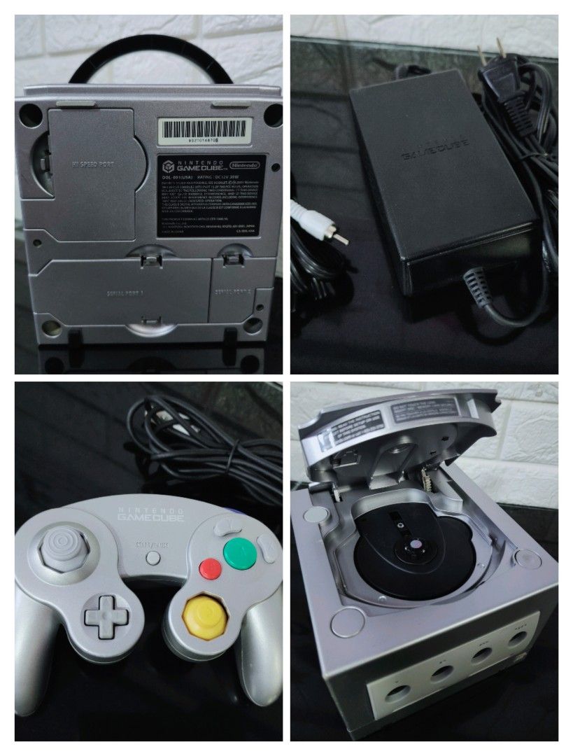 Modified Nintendo Gamecube Platinum Picoboot Gb Full Of Gamecube