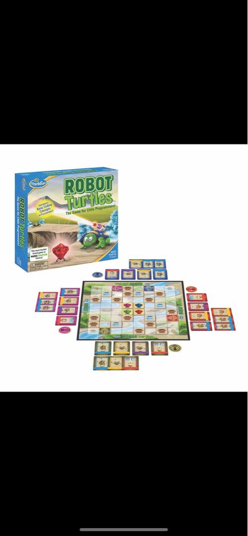 Robot Turtle Coding Boardgame Hobbies Toys Toys Games On Carousell