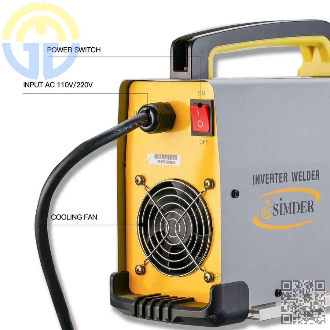 Simder Smooth Arc Inverter Welding Machine 200A 3 5mm Deep Penetration
