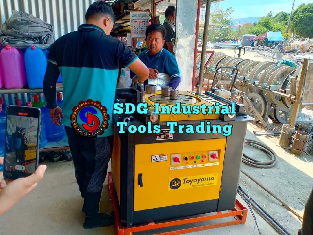 Toyoyama Single Phase Steel Bar Bender Built In Converter Rb