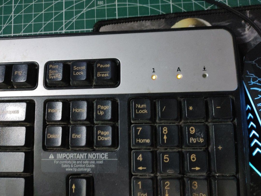 HP Serial Keyboard Computers Tech Parts Accessories Computer
