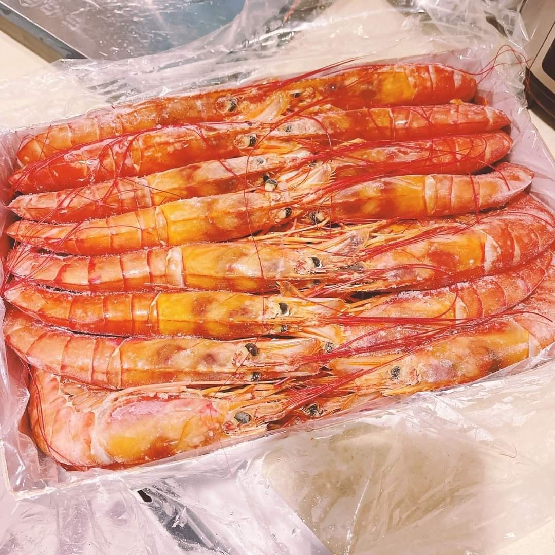 阿根廷刺身紅蝦赤蝦 2kg 盒 嘢食 嘢飲 冰凍食物 Carousell