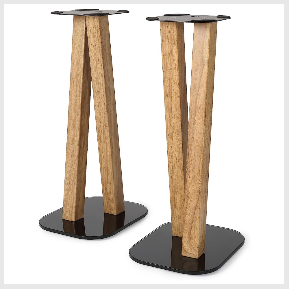 EXIMUS One Pair Fixed Height Universal Speaker Floor Stands 600