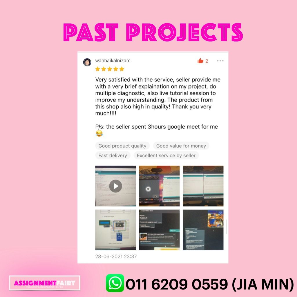 Iot Project Helper Arduino Services Tuition On Carousell