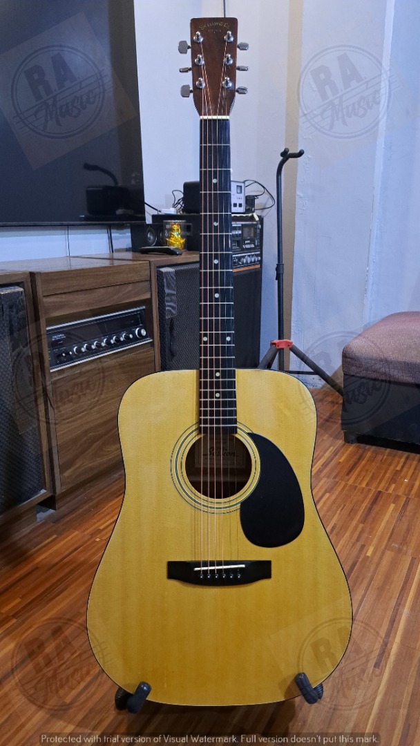 Pro Session Md Dreadnaught Acoustic Guitar Made In Korea Hobbies