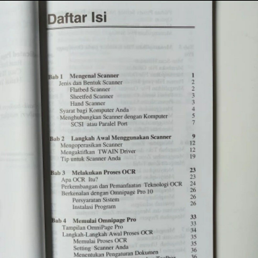 Proses OCR Dengan Omnipage Pro 10 Buku Alat Tulis Buku Di Carousell