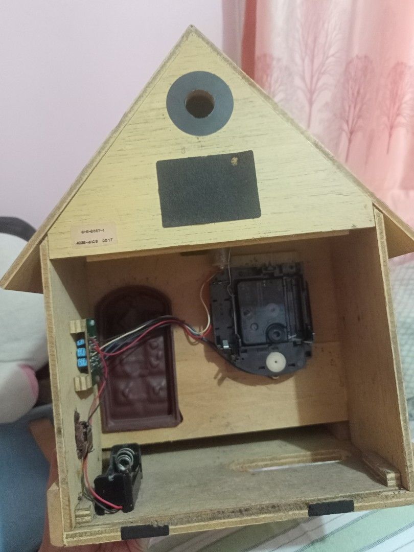 Snoopy Wooden House Clock Not Working On Carousell