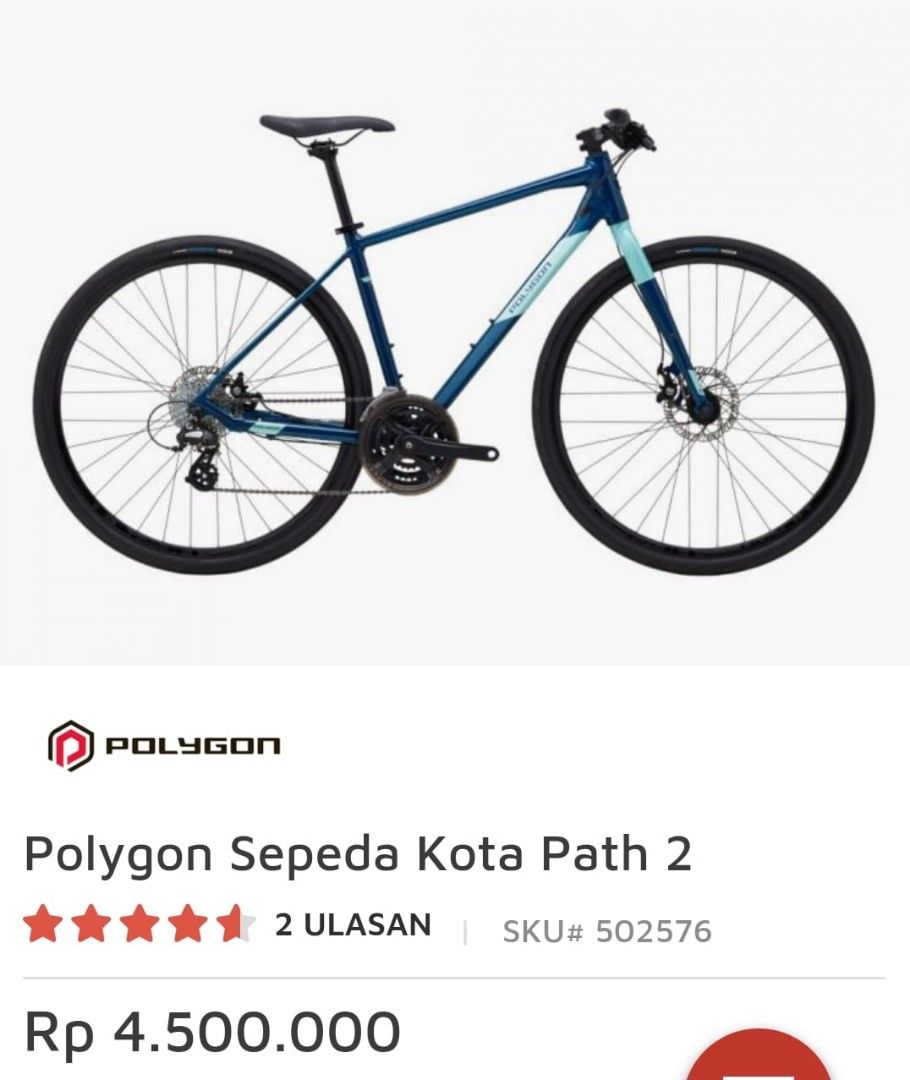Polygon Path Olah Raga Sepeda Di Carousell