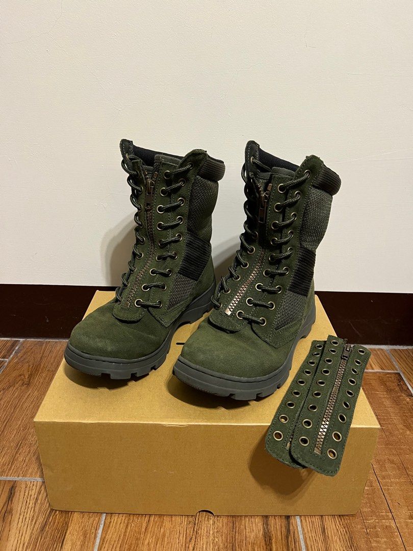 陸軍麂皮野戰靴 7號 她的時尚 鞋 厚底鞋在旋轉拍賣