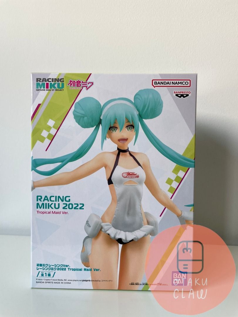 Vocaloid Hatsune Miku Racing Miku 2022 Tropical Maid Ver Hobbies