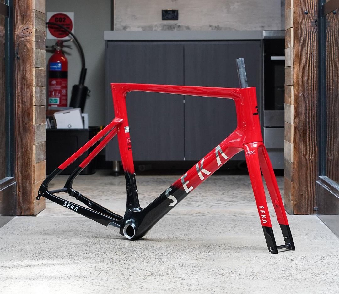 PROMO BUNDLE SEKA Exceed RDC Lightweight Aero Frameset Naked Black