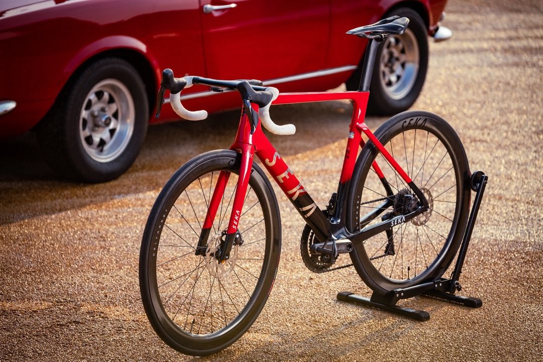 PROMO BUNDLE SEKA Exceed RDC Lightweight Aero Frameset Naked Black