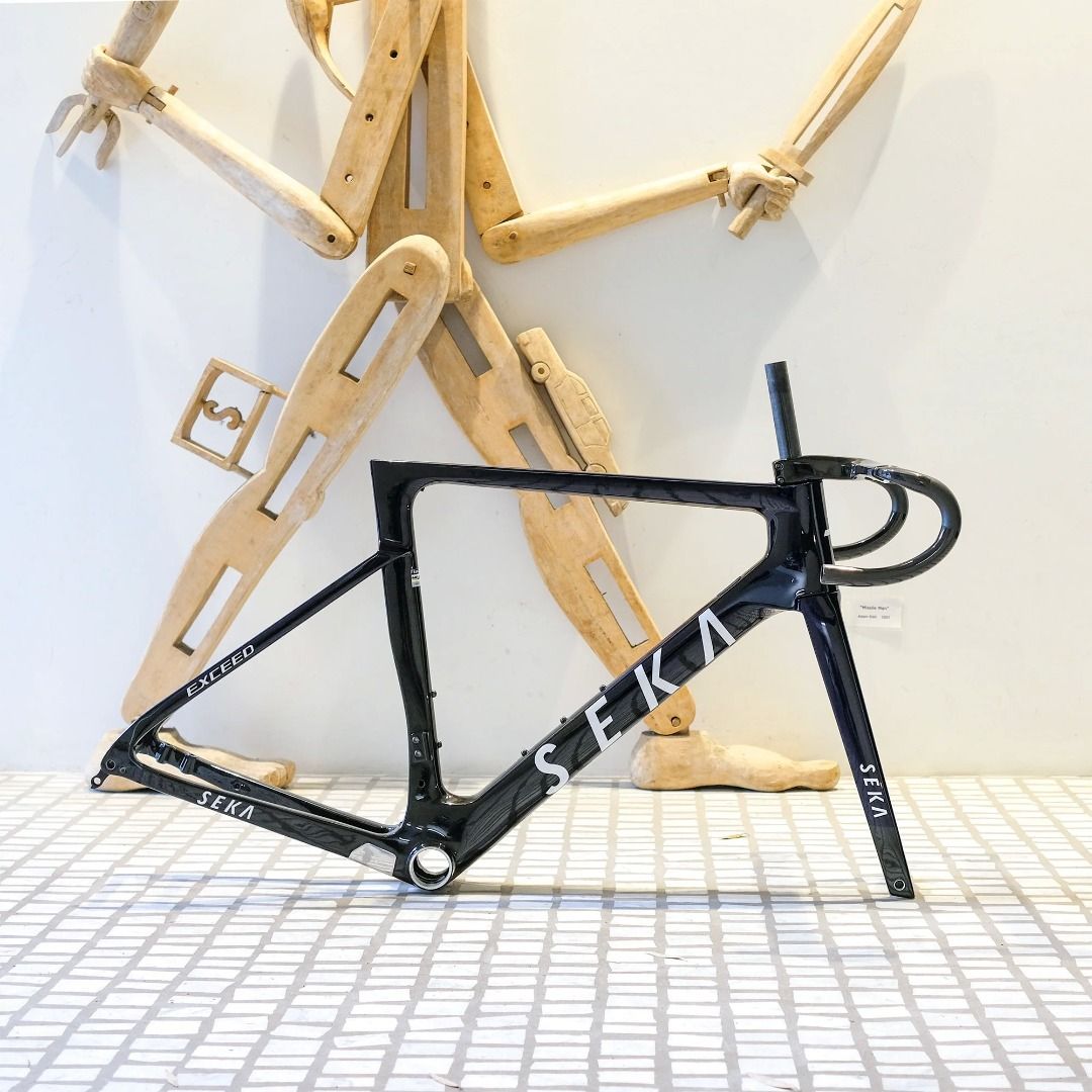 PROMO BUNDLE SEKA Exceed RDC Lightweight Aero Frameset Naked Black