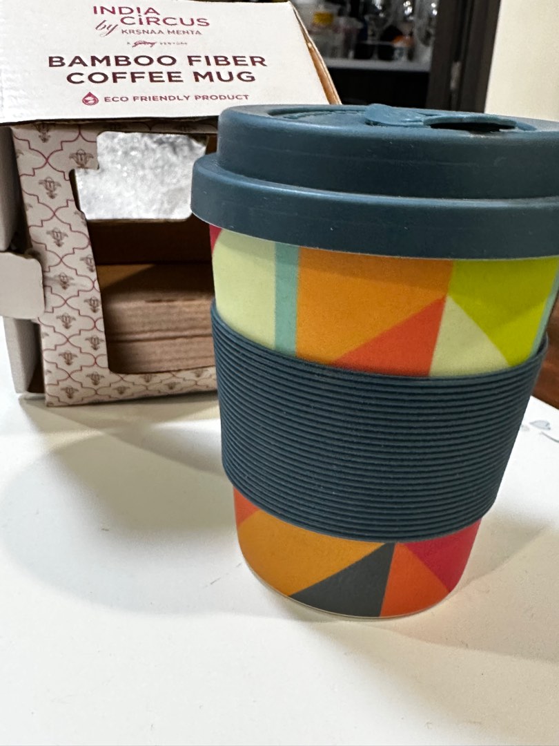 Bamboo Fiber Coffee Mug Furniture Home Living Kitchenware Tableware Other Kitchenware