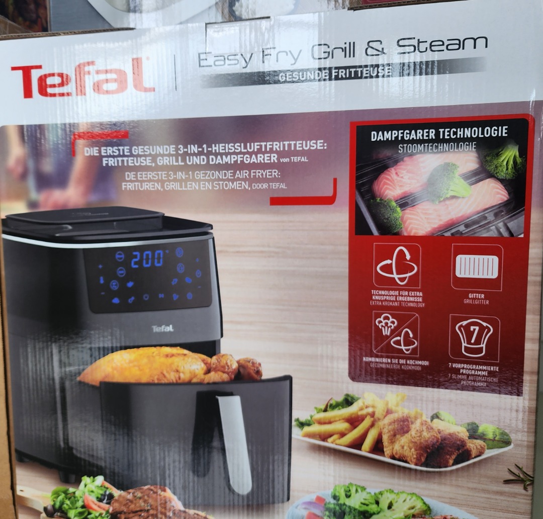 Tefal L In Easy Fry Steam Grill Airfryer TV Home Appliances Kitchen Appliances