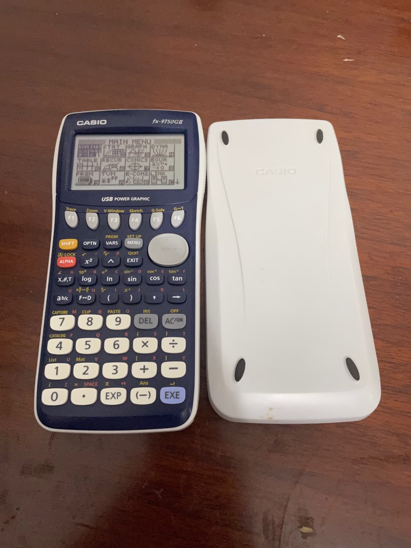 Casio graphical calculator 計數機 FX 9750GII 手提電話 平板電腦 平板電腦 其他