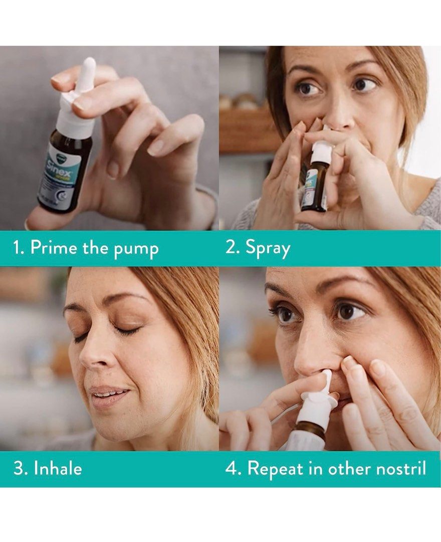 Vicks Sinex SEVERE Nasal Spray Original Ultra Fine Mist Decongestant Medicine On Carousell