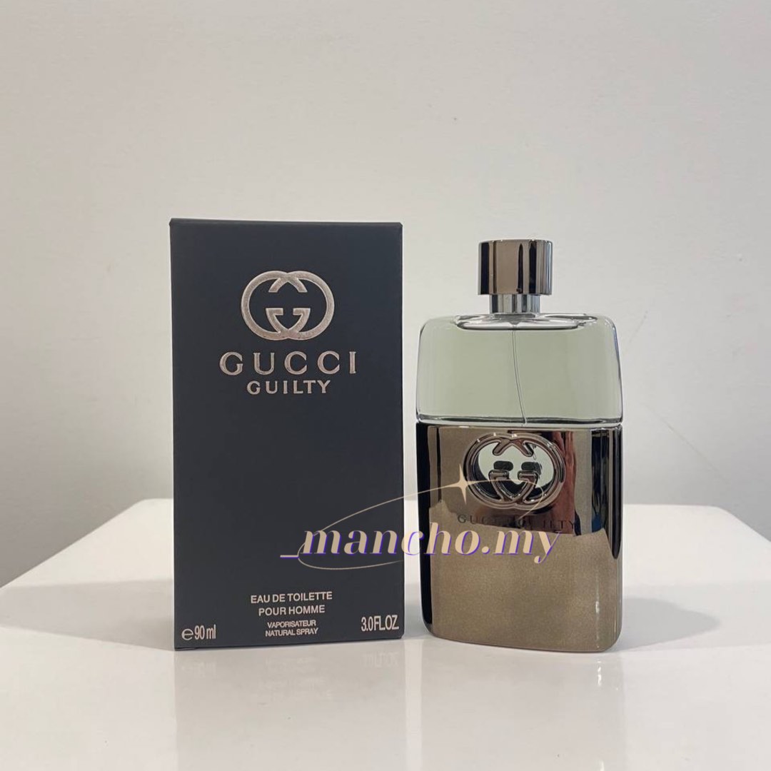 Authentic Gucci Guilty Pour Homme EDT Ml Beauty Personal Care Fragrance Deodorants
