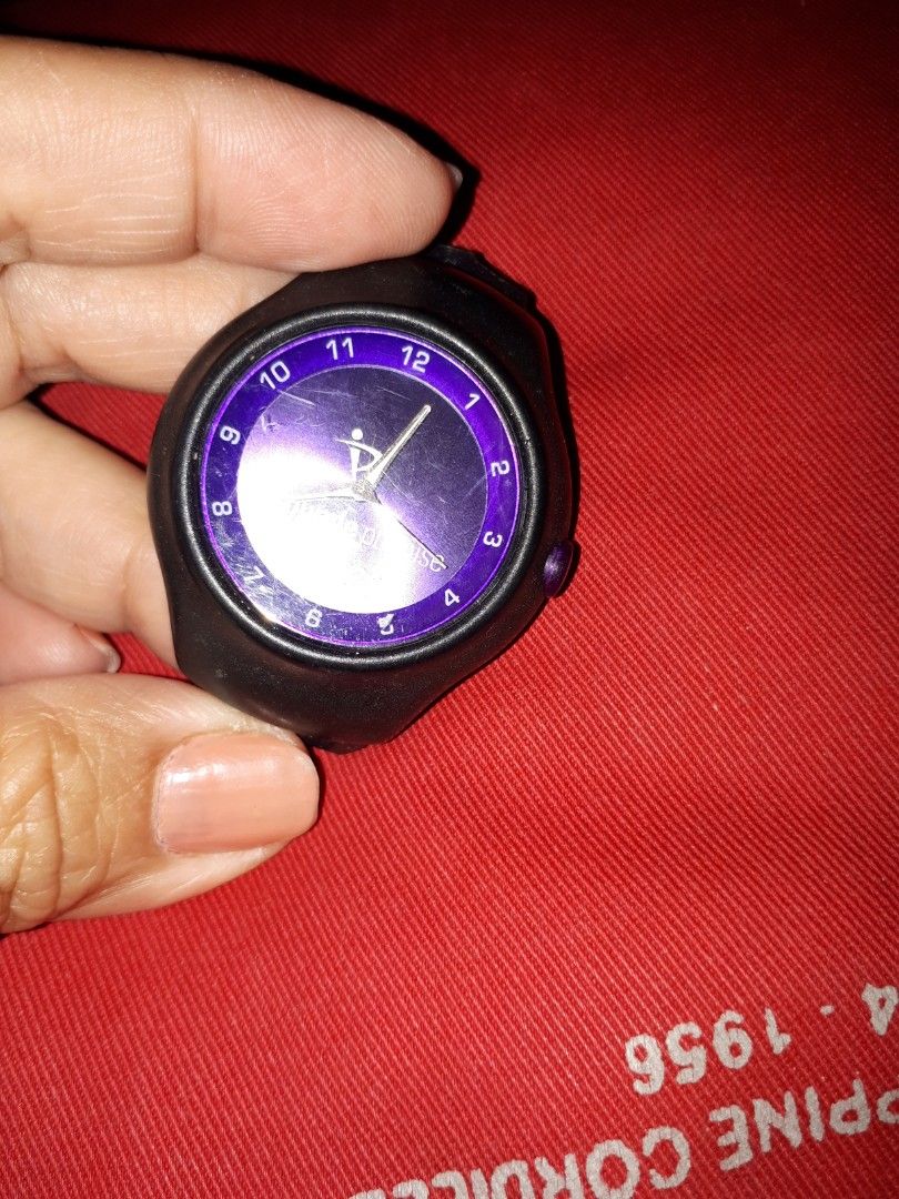 Purple Promise Imported Watch Face No Batt On Carousell