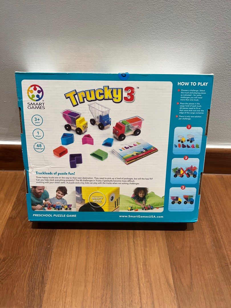 Smart Games Trucky Hobbies Toys Toys Games On Carousell