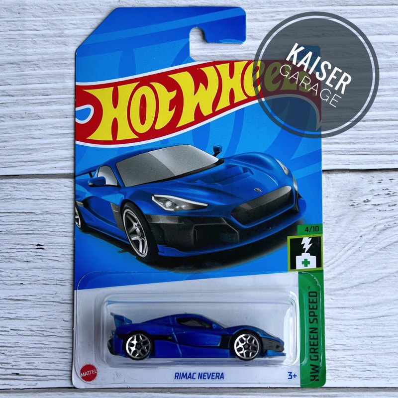 Hot Wheels Rimac Nevera Blue Hobbies Toys Toys Games On Carousell