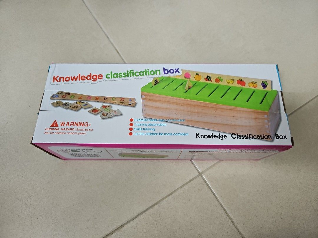 Knowledge Classification Box Hobbies Toys Toys Games On Carousell