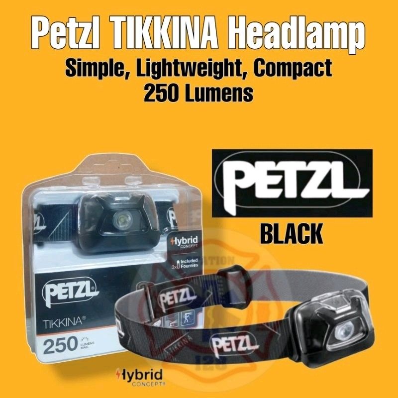 Petzl TIKKINA Headlamp Simple Lightweight Compact Lumens On Carousell