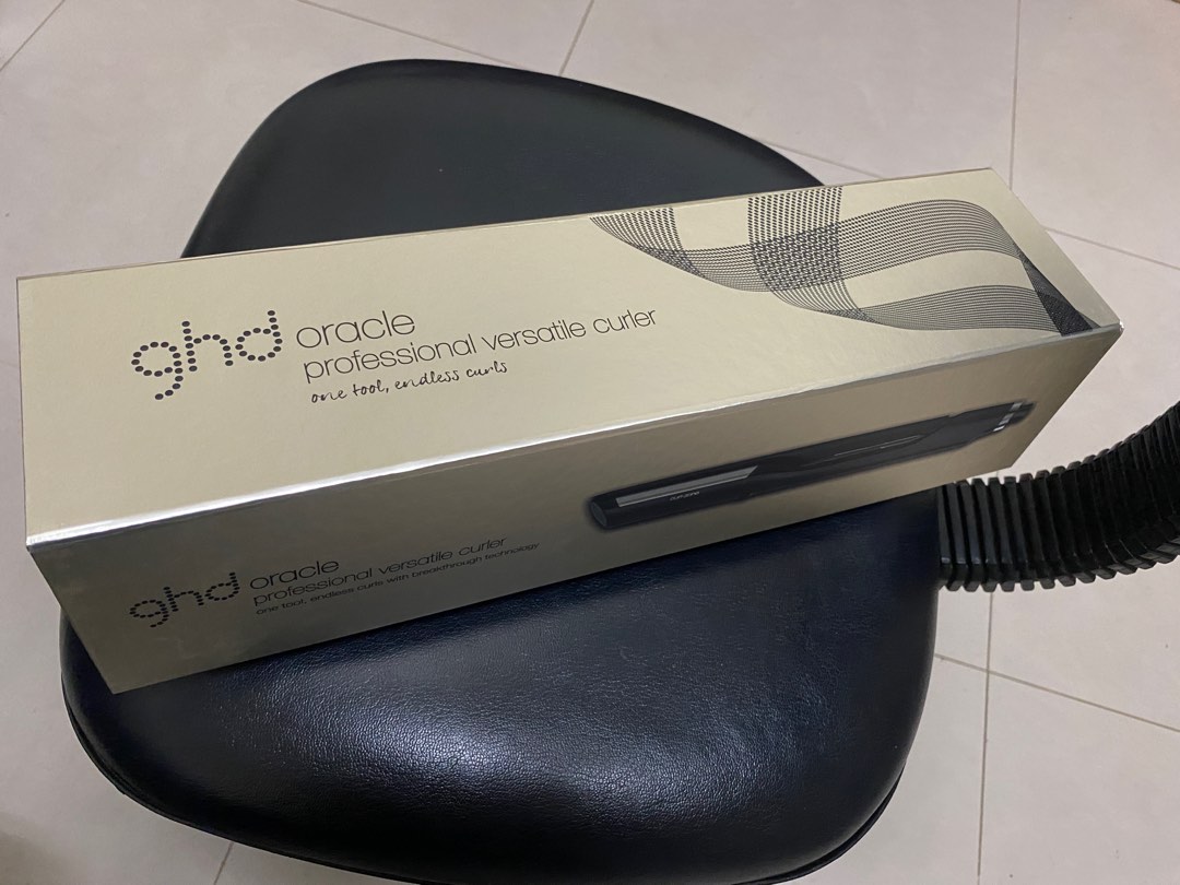 ghd 雙管電棒oracle 專櫃購入 原廠盒子提袋都還在 香水美妝保養 美髮清潔與護理在旋轉拍賣