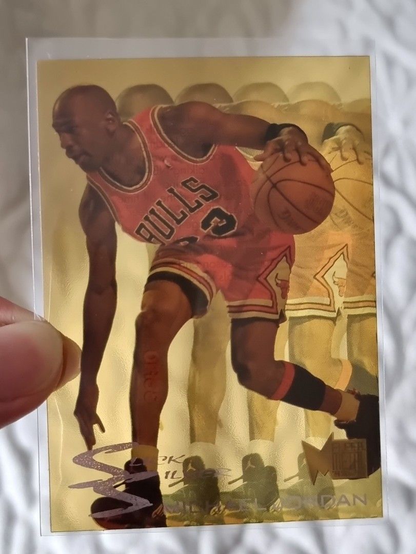1995 Metal Slick Silver Michael Jordan Insert Rare Hobbies Toys