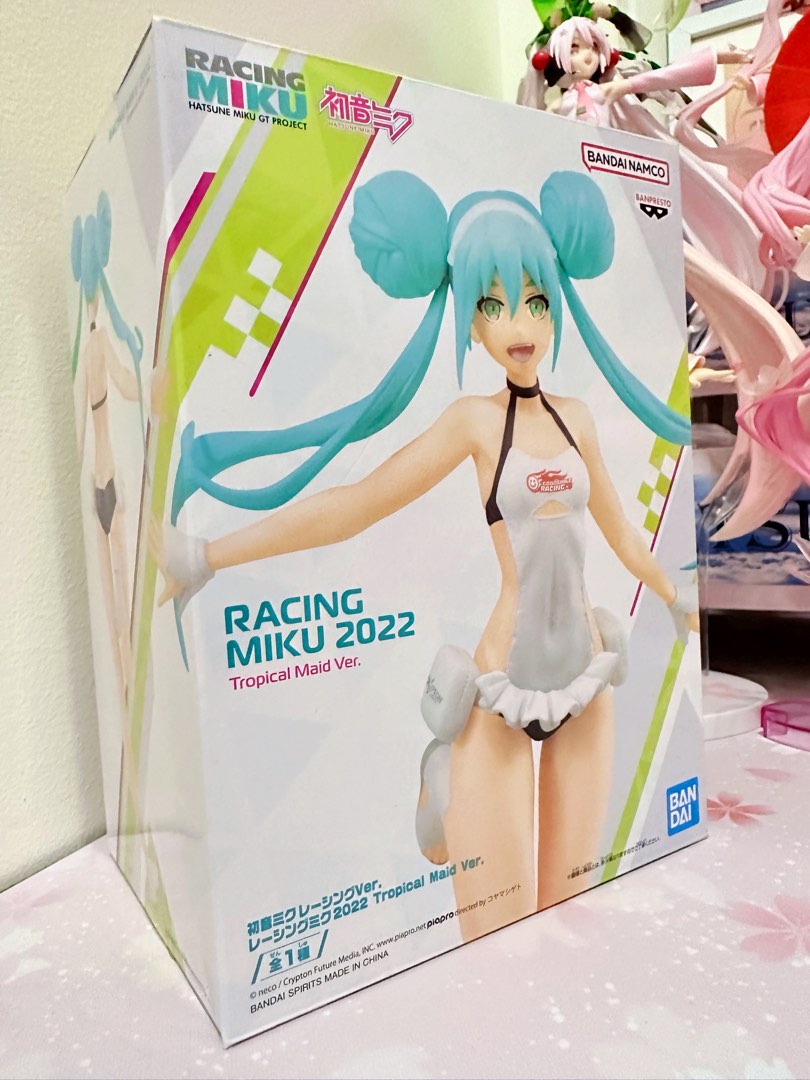 Racing Miku 2022 Tropical Maid Version Bandai On Carousell