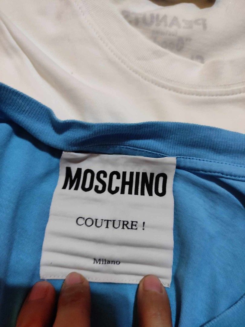 Moschino Double Question Mark Men S Fashion Tops Sets Tshirts